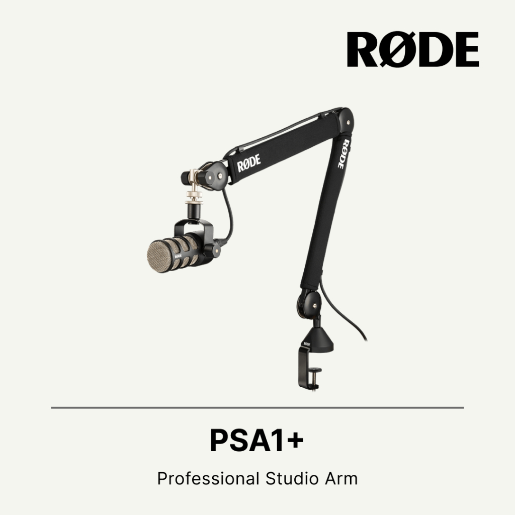 Rode PSA1+ Premium Professional Studio Boom Arm with Table Clamp ...