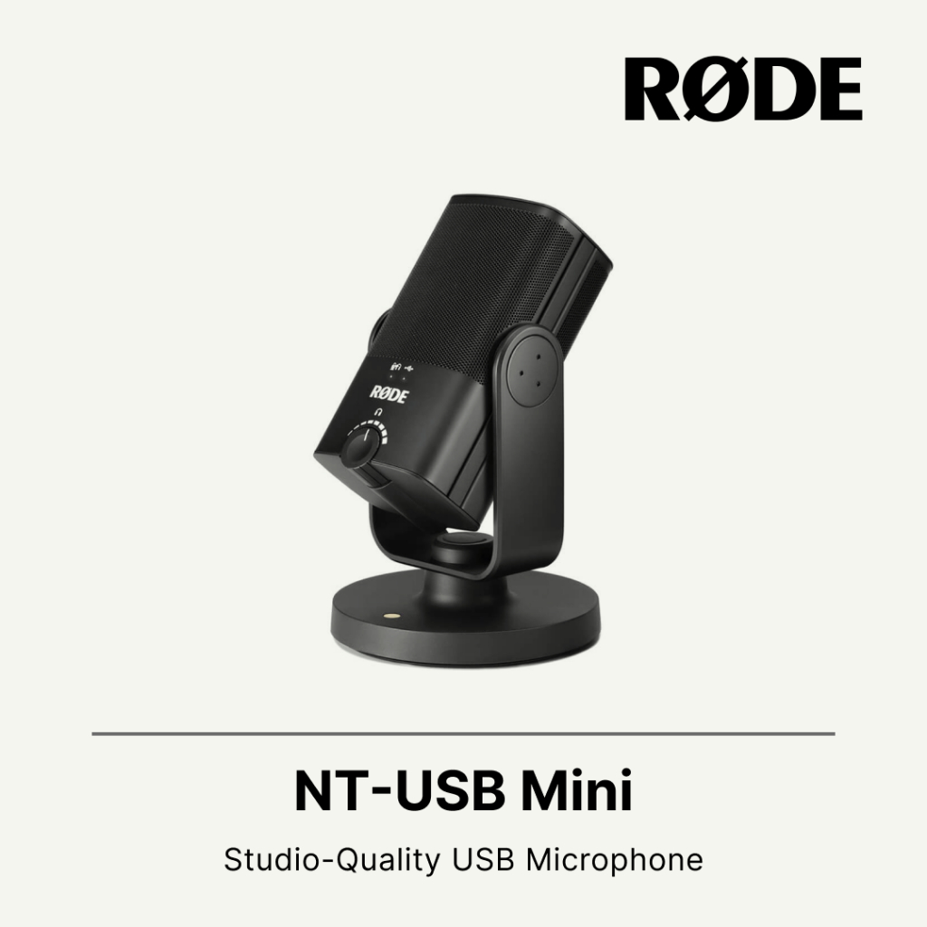 Rode NT-USB Mini USB Microphone (NT USB mini microphone) | Shopee Singapore