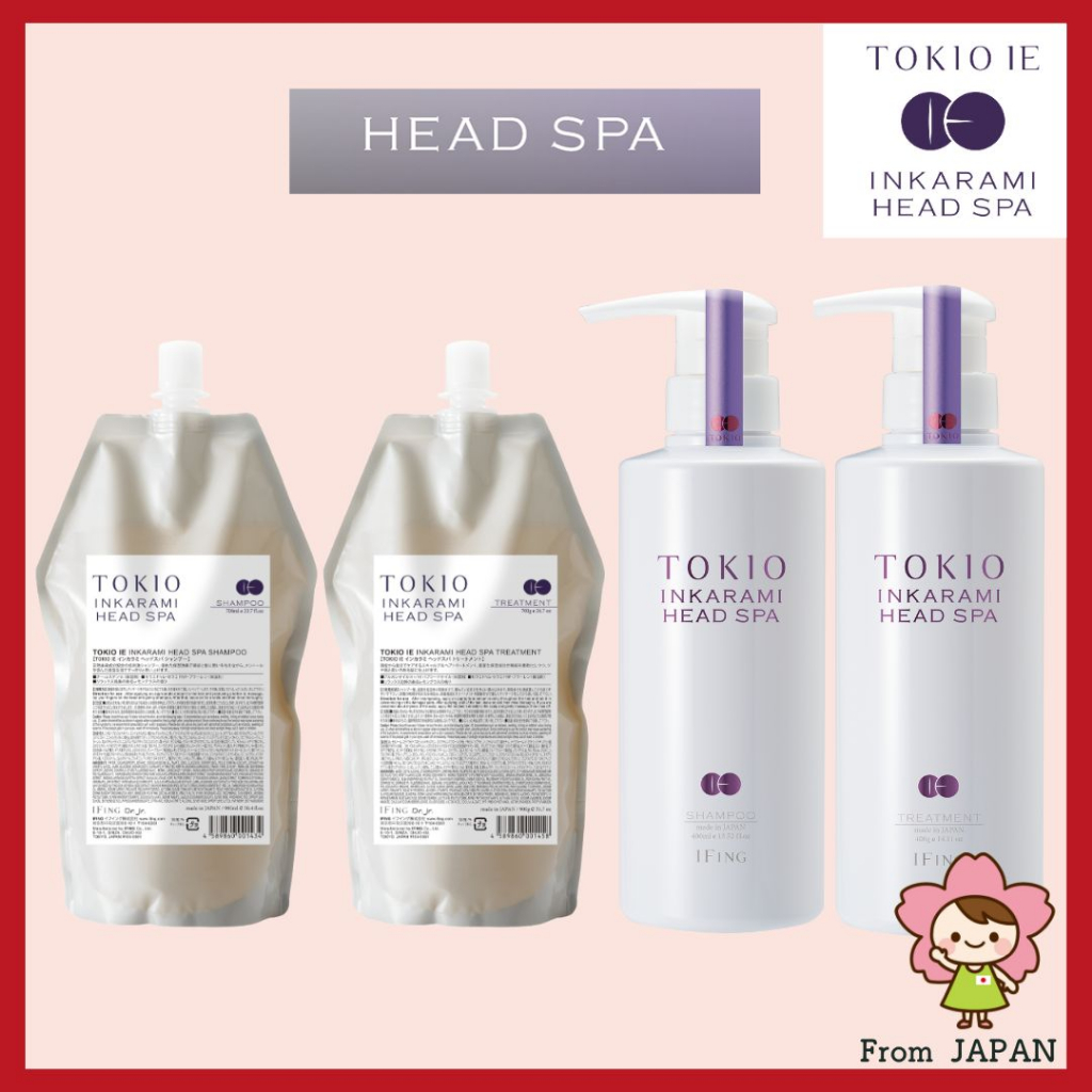 TOKIO IE Inkarami Head Spa Shampoo(400ml/700ml) Treatment(400ml/700ml ...