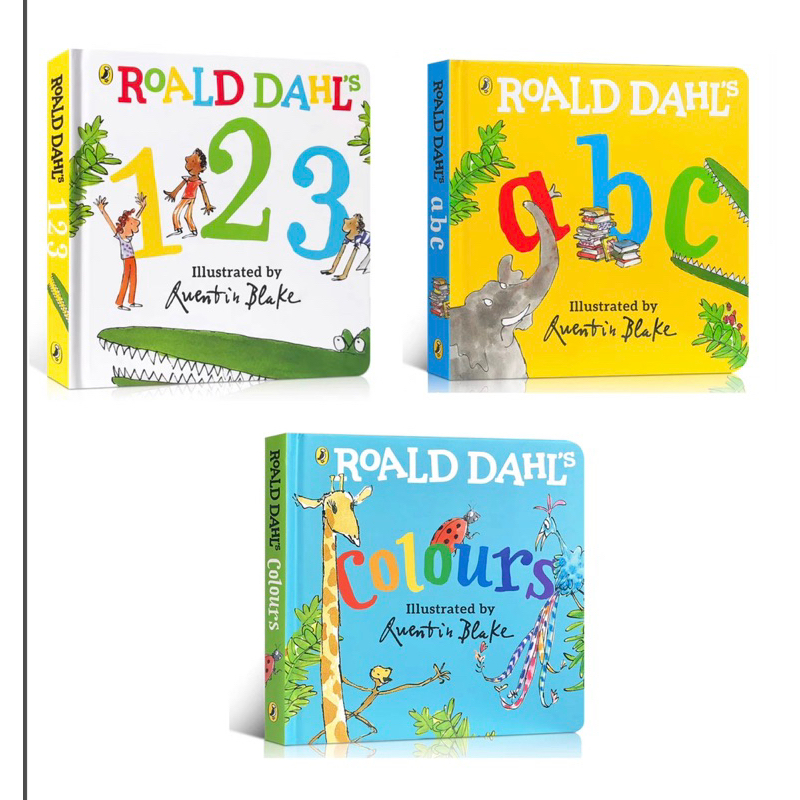 Roald Dahl: Colours/ABC/ 123 (Board Book) | Shopee Singapore