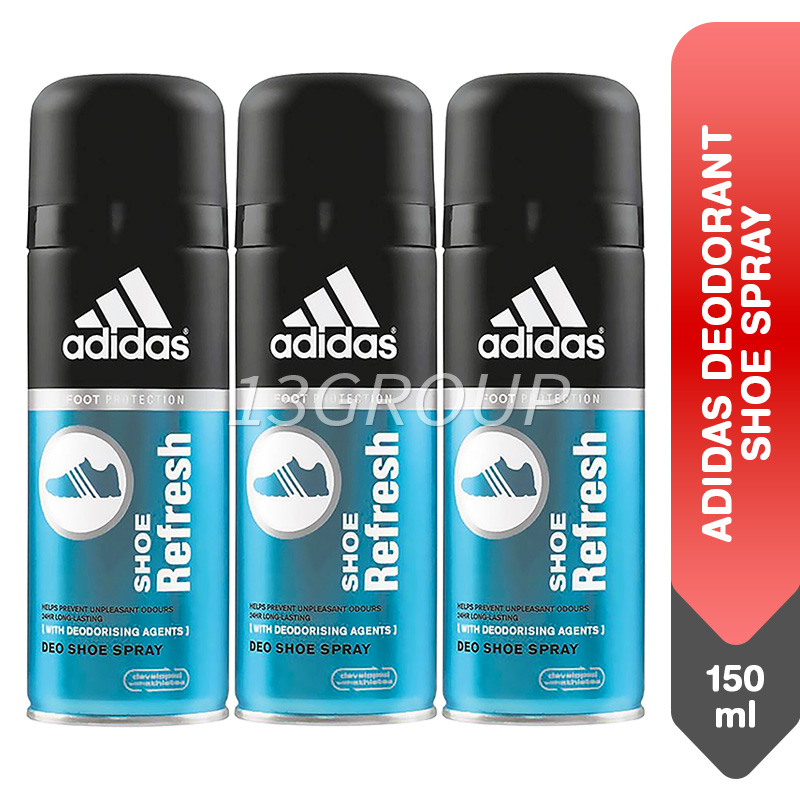 Adidas Shoe Refresh Deodorant Spray, 150ml [Min] | Shopee Singapore