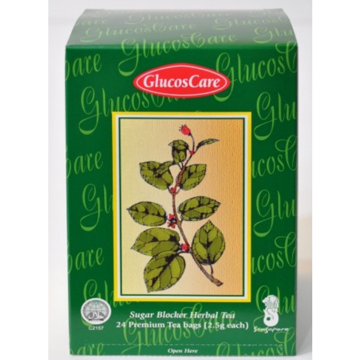 GlucosCare Sugar Blocker Herbal Tea 24 Teabags 抗糖茶 24 茶袋 | Shopee Singapore