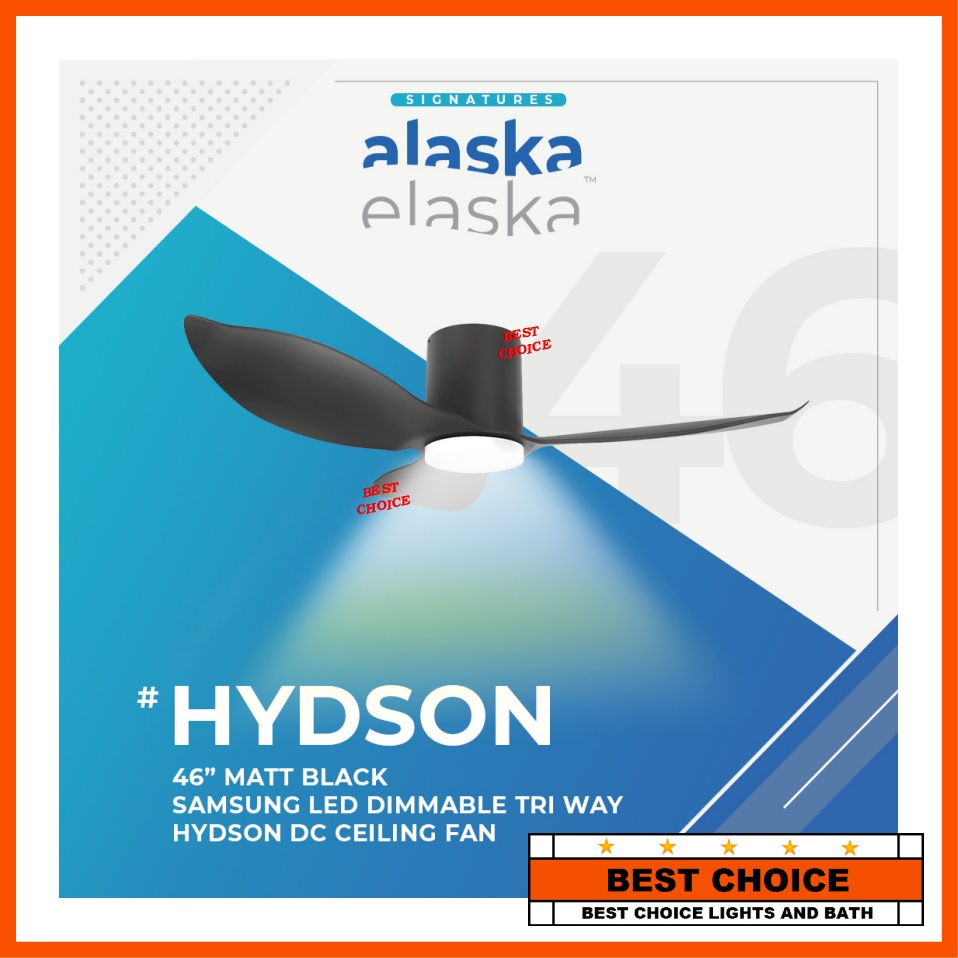 (Climate Voucher) Alaska Hyson Ceiling Fan with Hugger 20W Samsung 3 ...