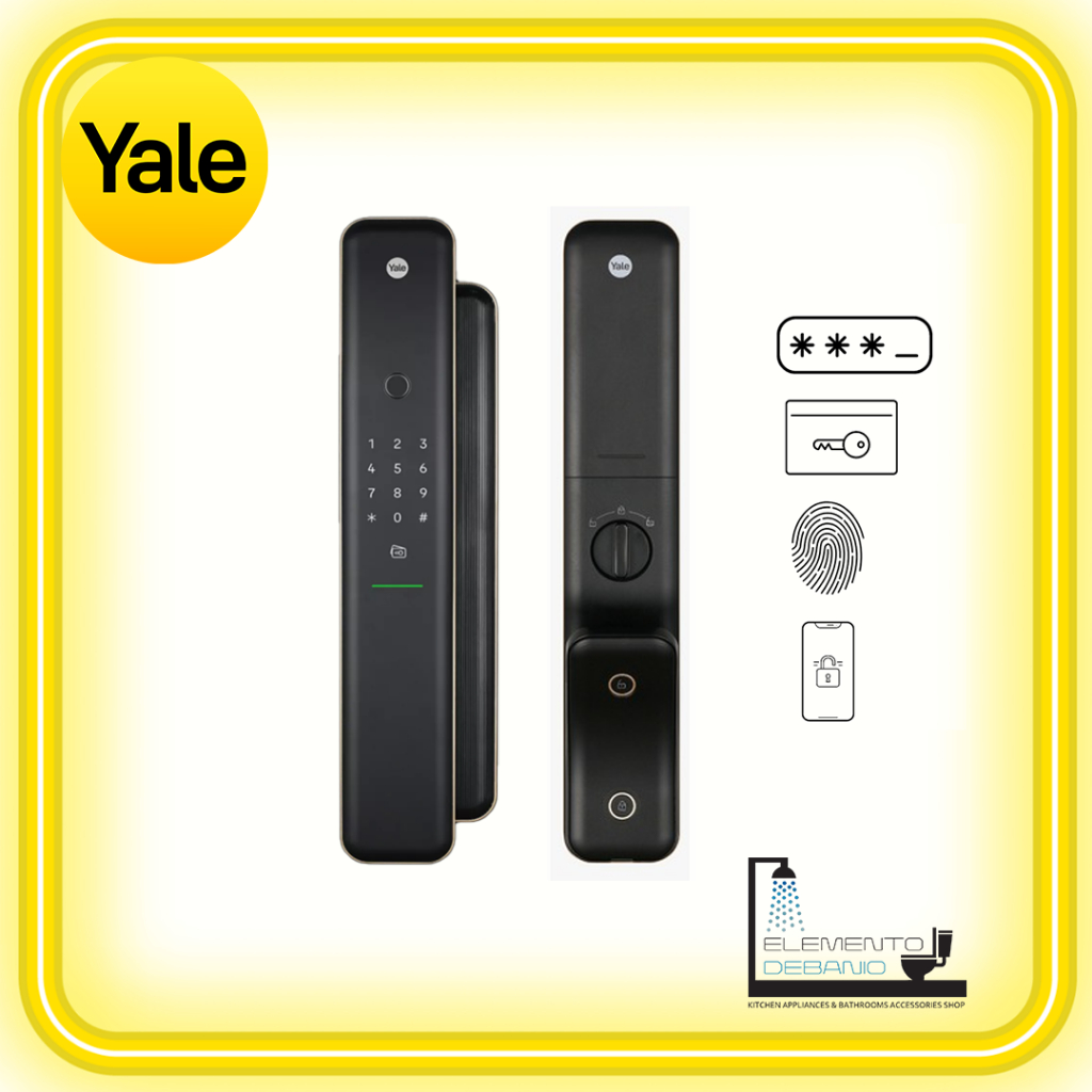Yale Luna Pro Digital Door Lock - Push Pull | Yale Home App Smart Lock ...