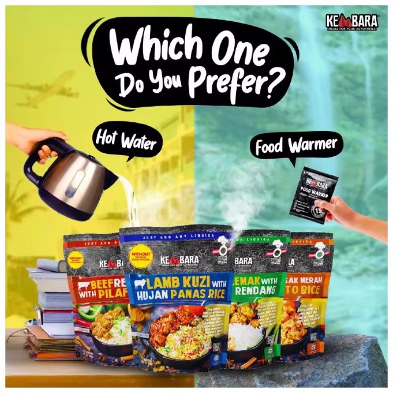 Kembara Meal (Halal instant food) | Shopee Singapore