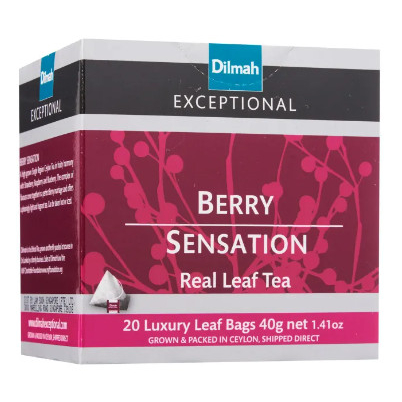 Dilmah Exceptional Teabags - Berry Sensation 20S/Elegant Earl Grey ...