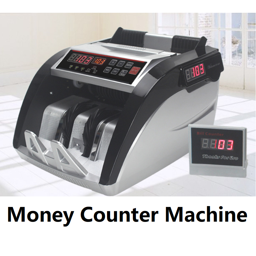 Money Counting Machine Bill Counter Multi-Currency Money Note Counter ...