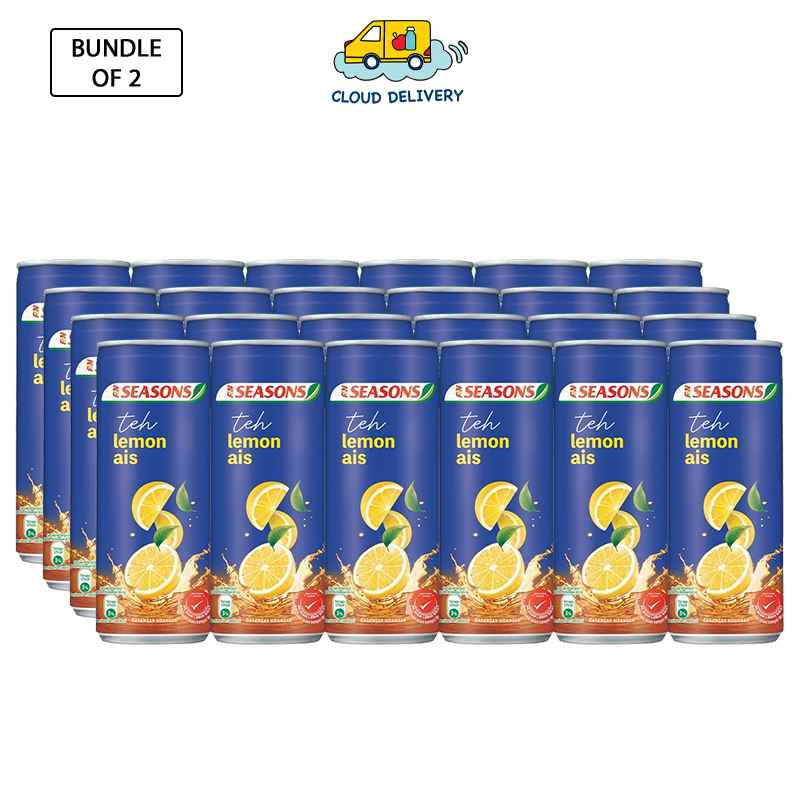[Bundle of 2] F&N Seasons - Ice Lemon Tea (24 x 300ml) | Shopee Singapore