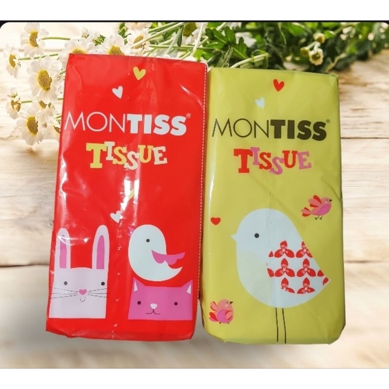 [Bundle of 5,1] Montiss Facial Tissue 250sheets Soft Pack, 2-ply ...