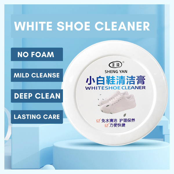 [SG STOCK] White Shoe Cleaning Cream No Water Cleaning Multipurpose ...