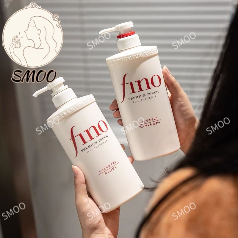 【SG Stock】Shiseido Fino Premium Touch Hair Shampoo/Conditioner 550ml ...