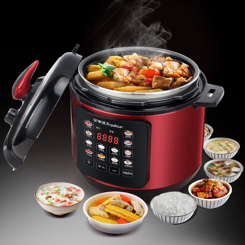 [SG Free Mail]Royalstar 4L Electric Pressured Cooker Pots Cooking ...