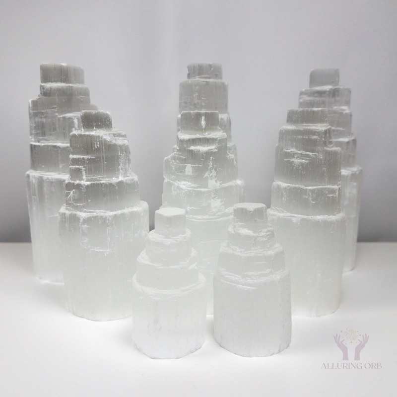 🔮🇸🇬 Selenite Towers | Crystal Stones | Natural Crystals | Natural ...