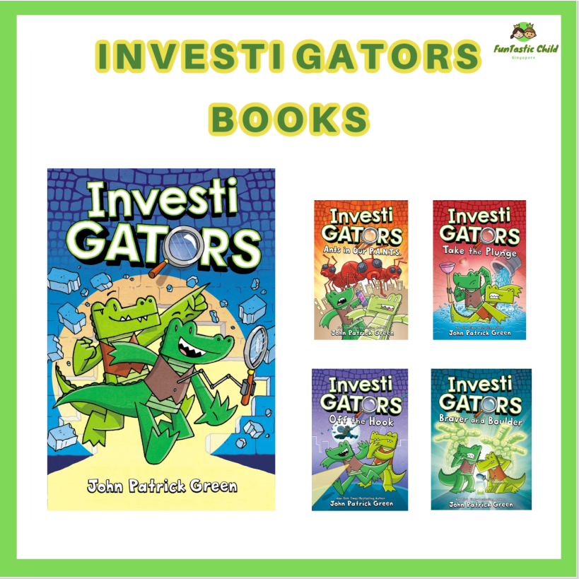 FunTastic Child Investi Gators Books Series InvestiGator Children Book ...