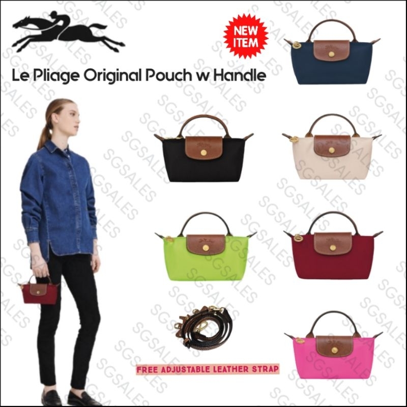 🔥9.9 SUPER SALE 🔥Authentic Original Longchamp Mini Le Pliage Pouch W ...