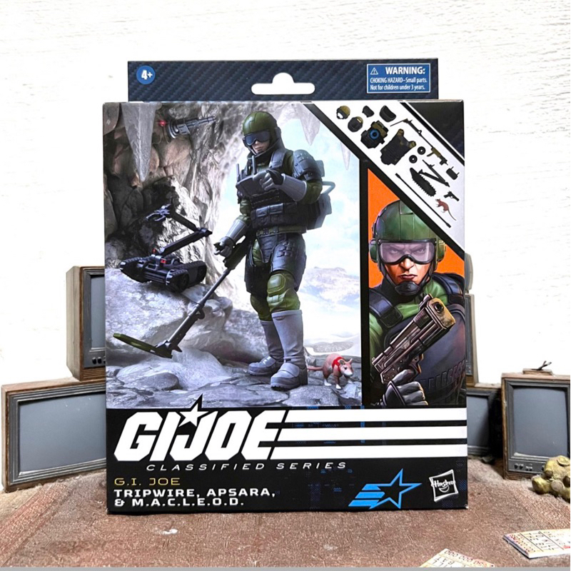 Hasbro GI G.I. Joes Classified Tripwire, Apsara, MACLEOD | Shopee Singapore