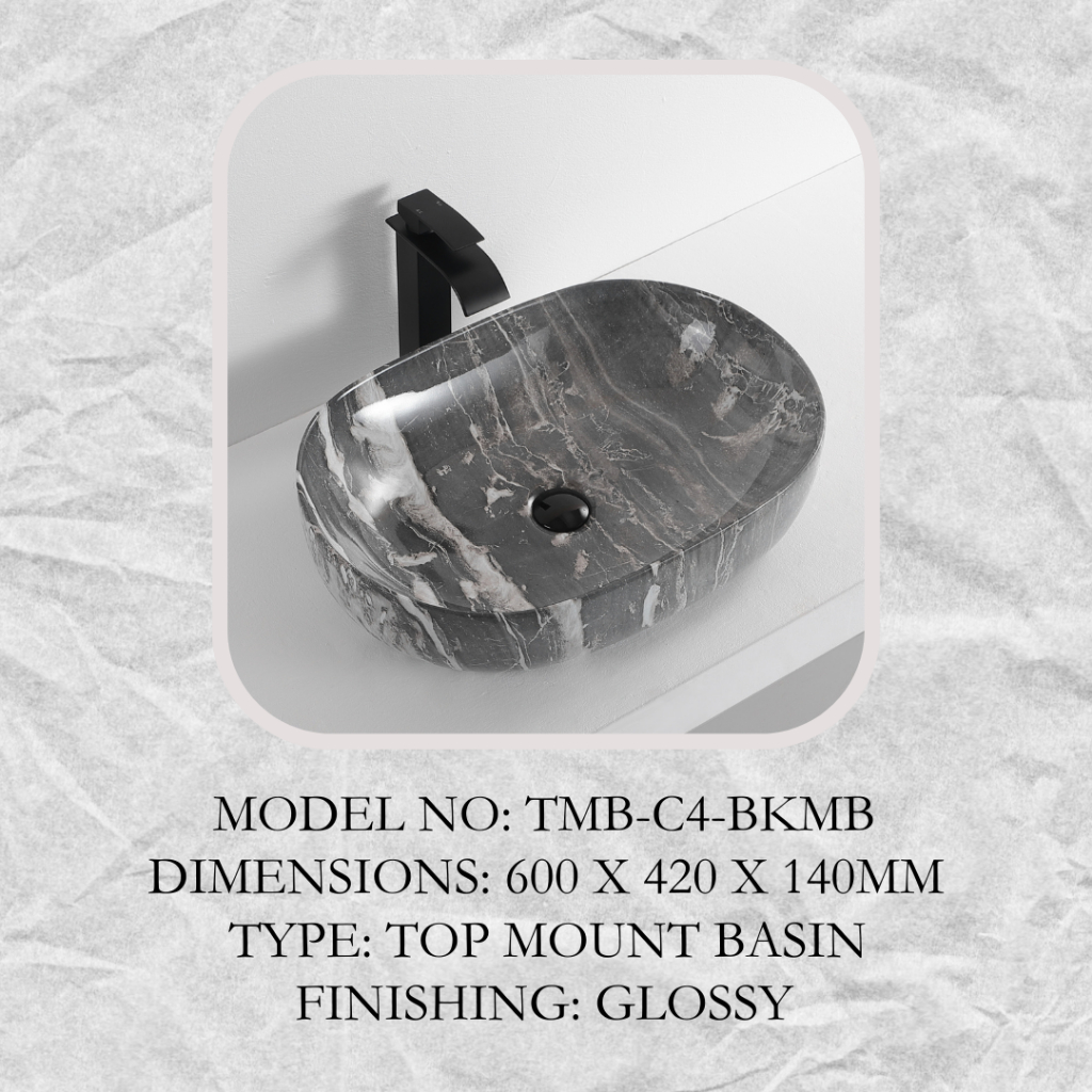 LOCAL READY STOCKS bathroom wash basin top mount vanity basin cabinet ...