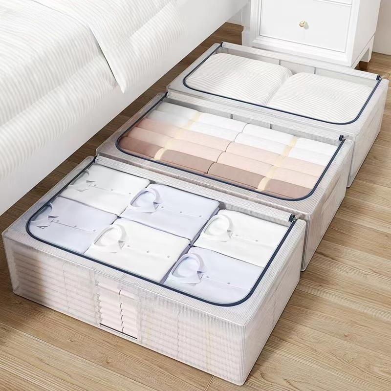 【SG Stock】Foldable Clothing Storage Box/Large bed bottom storage box ...
