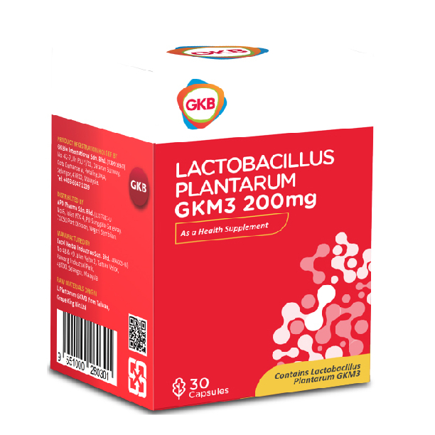GKB Lactobacillus Plantarum GKM3 30s Probiotic For Body Fat Reduction ...