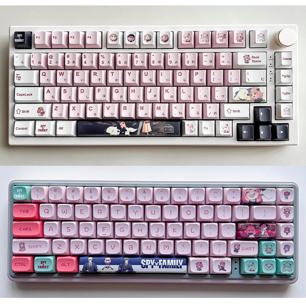 [Local Ready] Spy X Family Anya Forger Olivia Keycap Cherry profile PBT ...