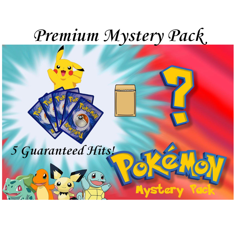Guaranteed Hits Pokemon Mystery Pack - For more info, refer to ...