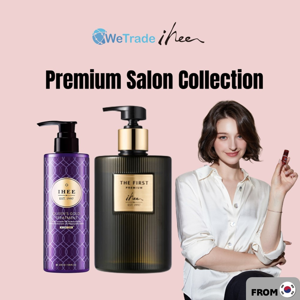[IHEE] the first premium shampoo 480ml + IHEE Queen's Gold Treatment ...