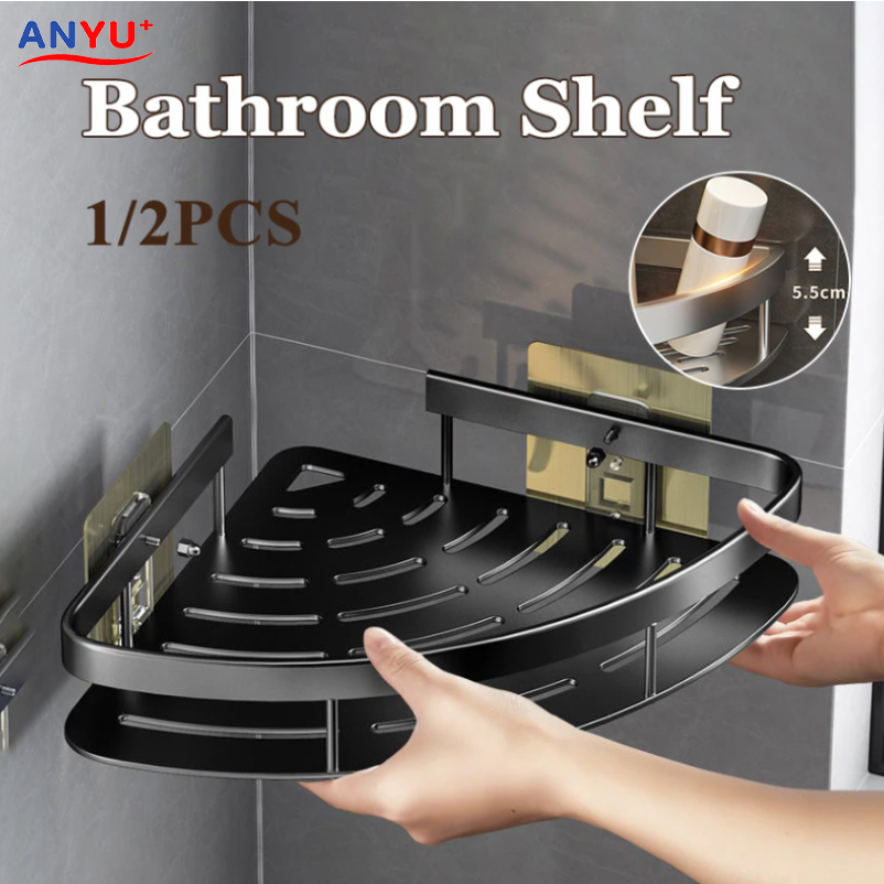 Bathroom Corner Valet Rack Bathroom Rack Storage Rack Shampoo Storage ...