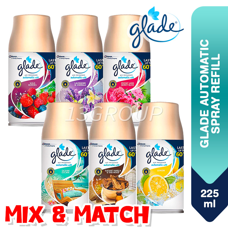 Glade Automatic Spray Refill Air Freshener, 225ml | Shopee Singapore Glade Automatic Spray Refill Air Freshener, 225ml | Shopee Singapore