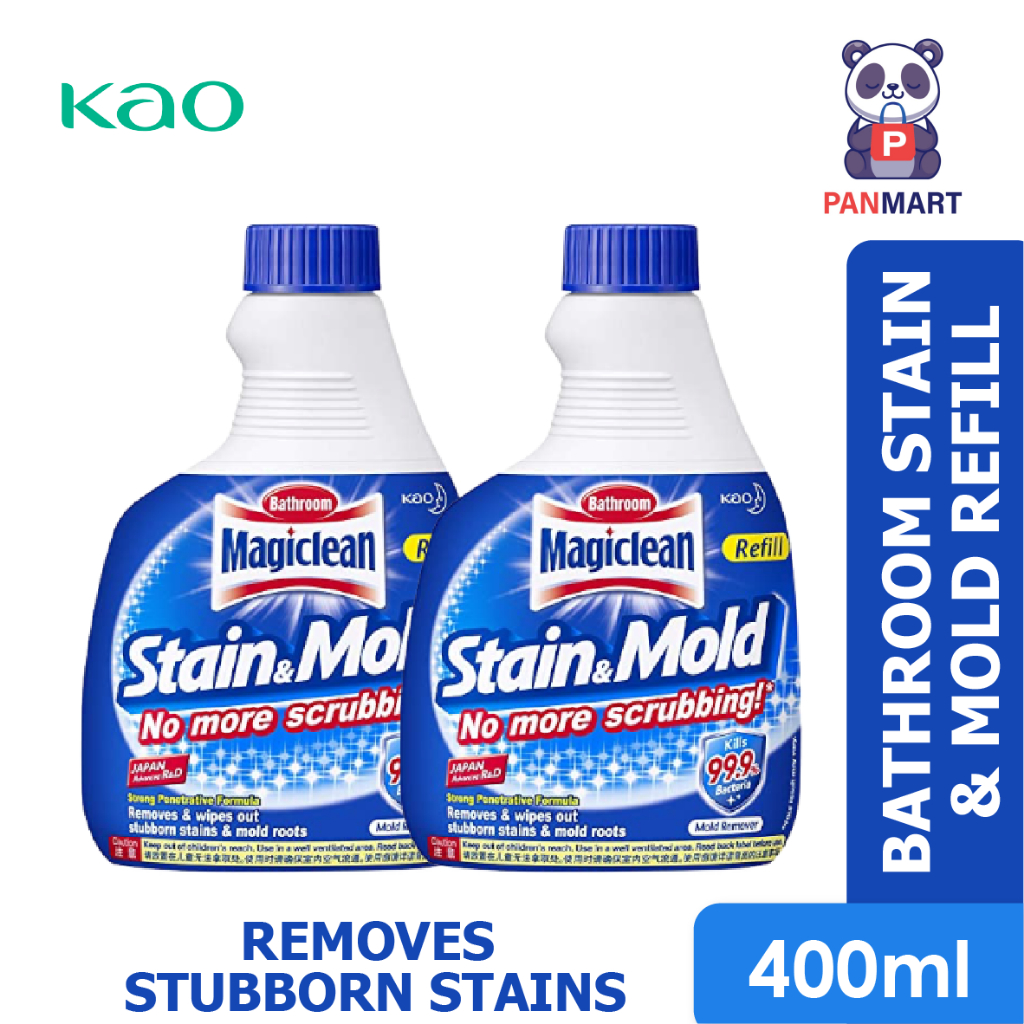 Kao Magiclean Bathroom Stain & Mold Refill - 400ml | Shopee Singapore