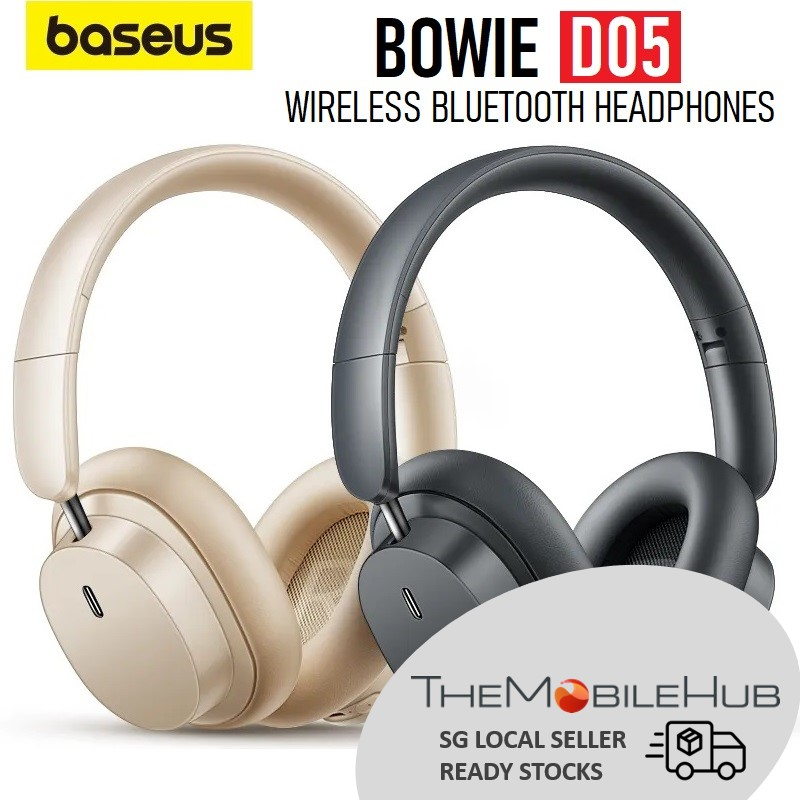 Baseus Bowie D05 Bluetooth Wireless Headphones Over-Ear Earphones ...