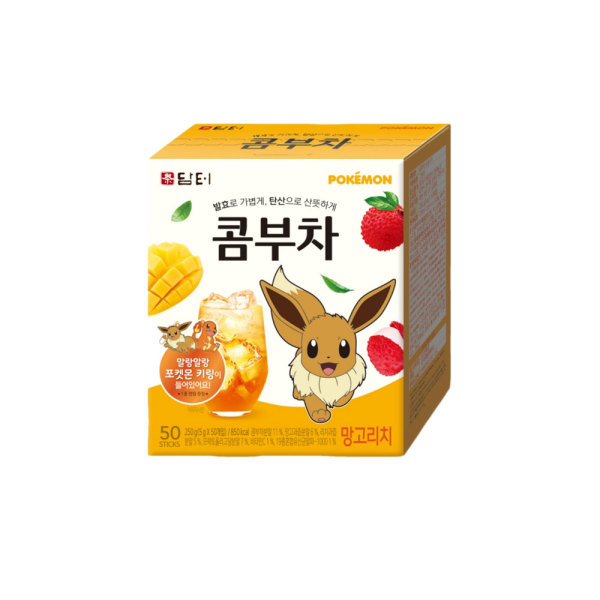 Damtuh Pokemon Kombucha 5g 10,20,50 sticks(4 Flavor)Korean Tea | Shopee ...