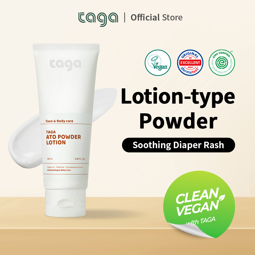 Ato Powder Lotion | 100ml | Lotion-type Powder | Caring Baby’s Diaper ...