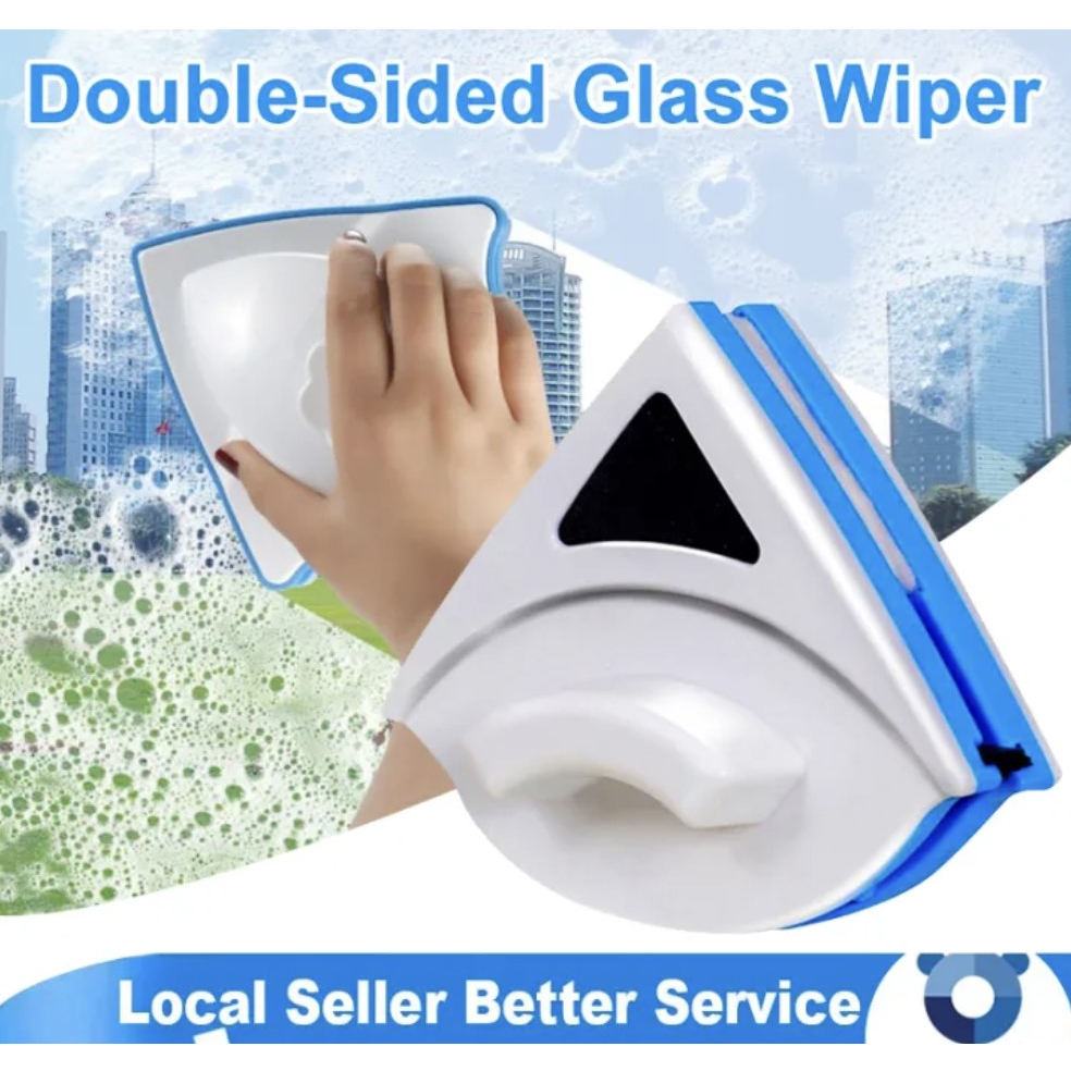 🇸🇬 Magnetic Window Cleaner / Double-sided Magnetic Window Glass Cleaner ...