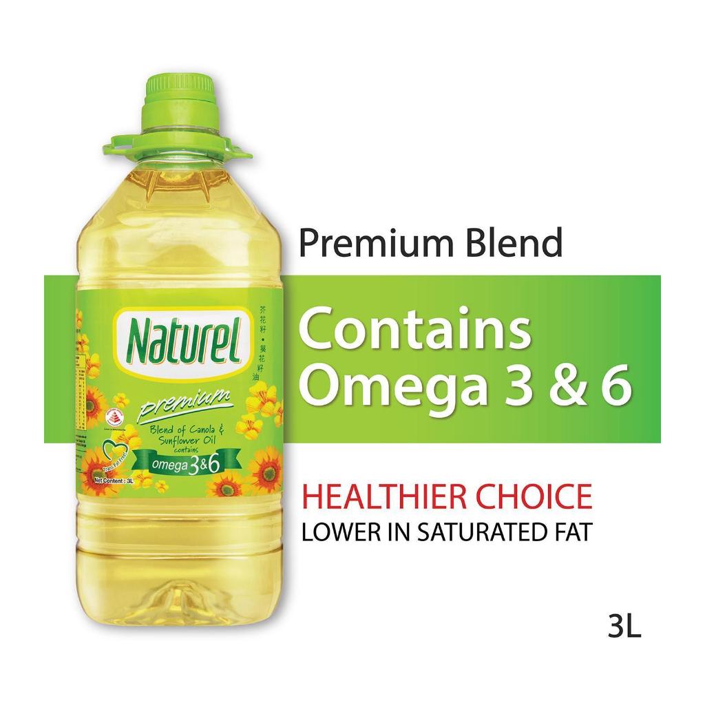 Naturel Premium 3 Liter Oil 3L | Shopee Singapore