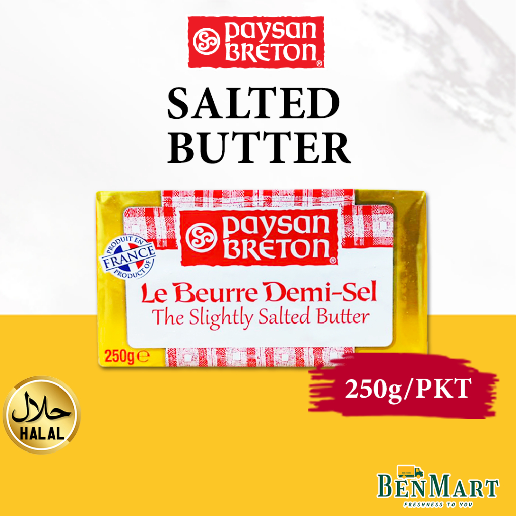 [BenMart Chill] Paysan Breton Salted Butter 250g - Halal - France ...