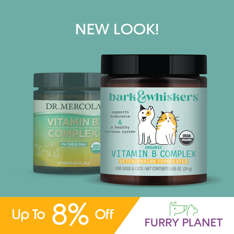 Dr. Mercola, Bark & Whiskers Organic Vitamin B Complex for Dogs & Cats ...