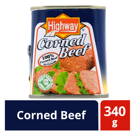 Highway Corned Beef/Highway Ham Luncheon Meat Black Pepper/Highway Ham ...