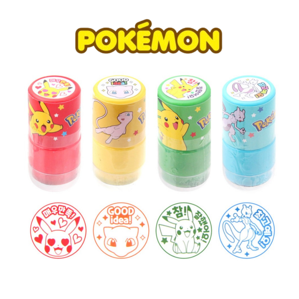 [Pokemon] Stamp Mini Pikachu / Handbook Stamp / Mini Stamp ...