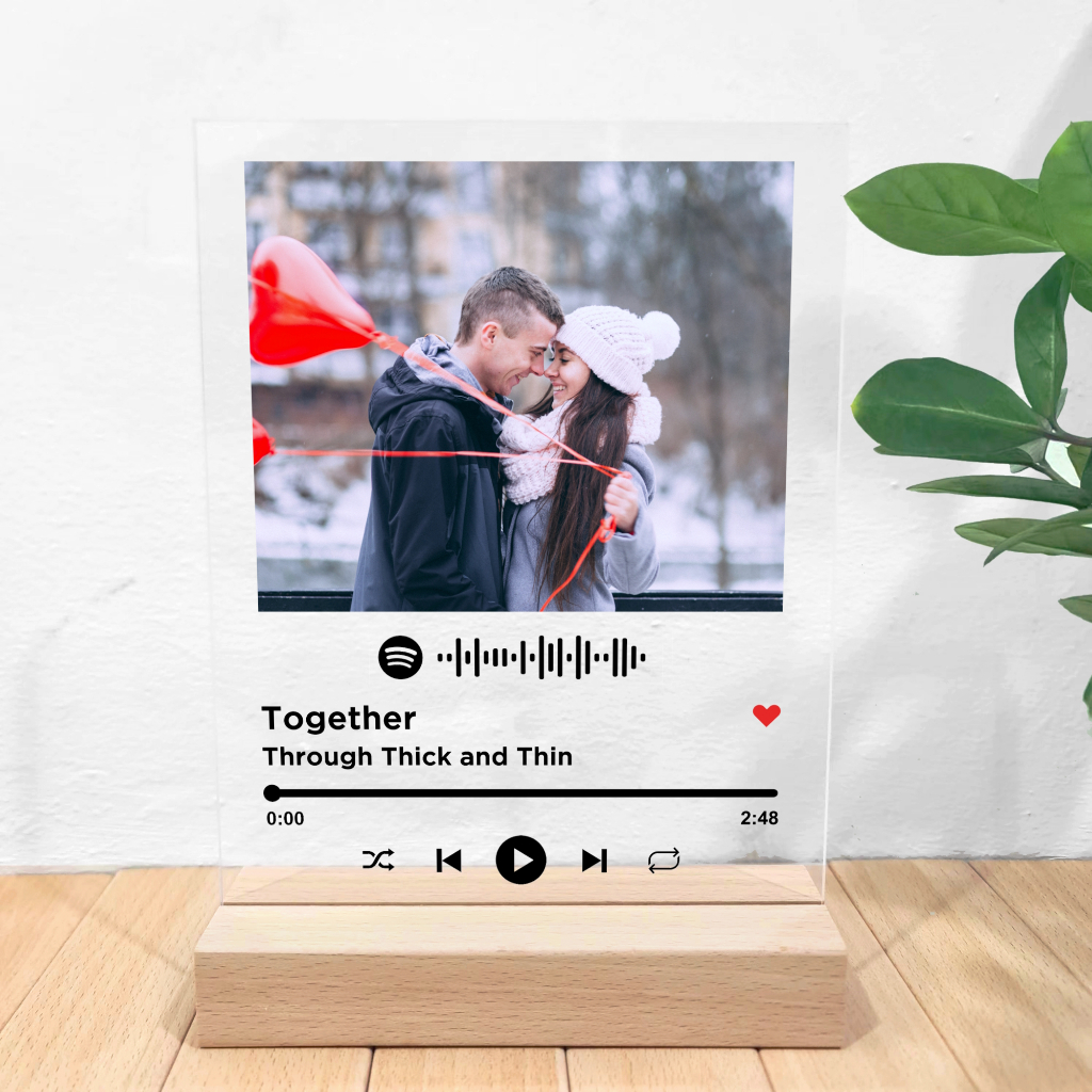 Spotify Acrylic Plaque | Spotify Photo Keychain - Fully Customizable ...