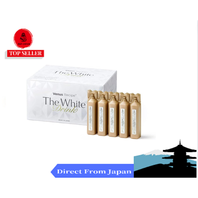 【Direct from Japan】AXXZIA Venus Recipe The White Drink 450mL （30mL×10） or（30mL×15）Beauty ...