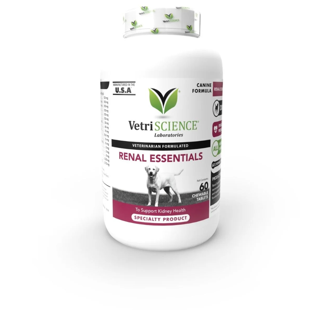 VetriScience® - Renal Essentials Kidney Supplement for Dogs (60 ...