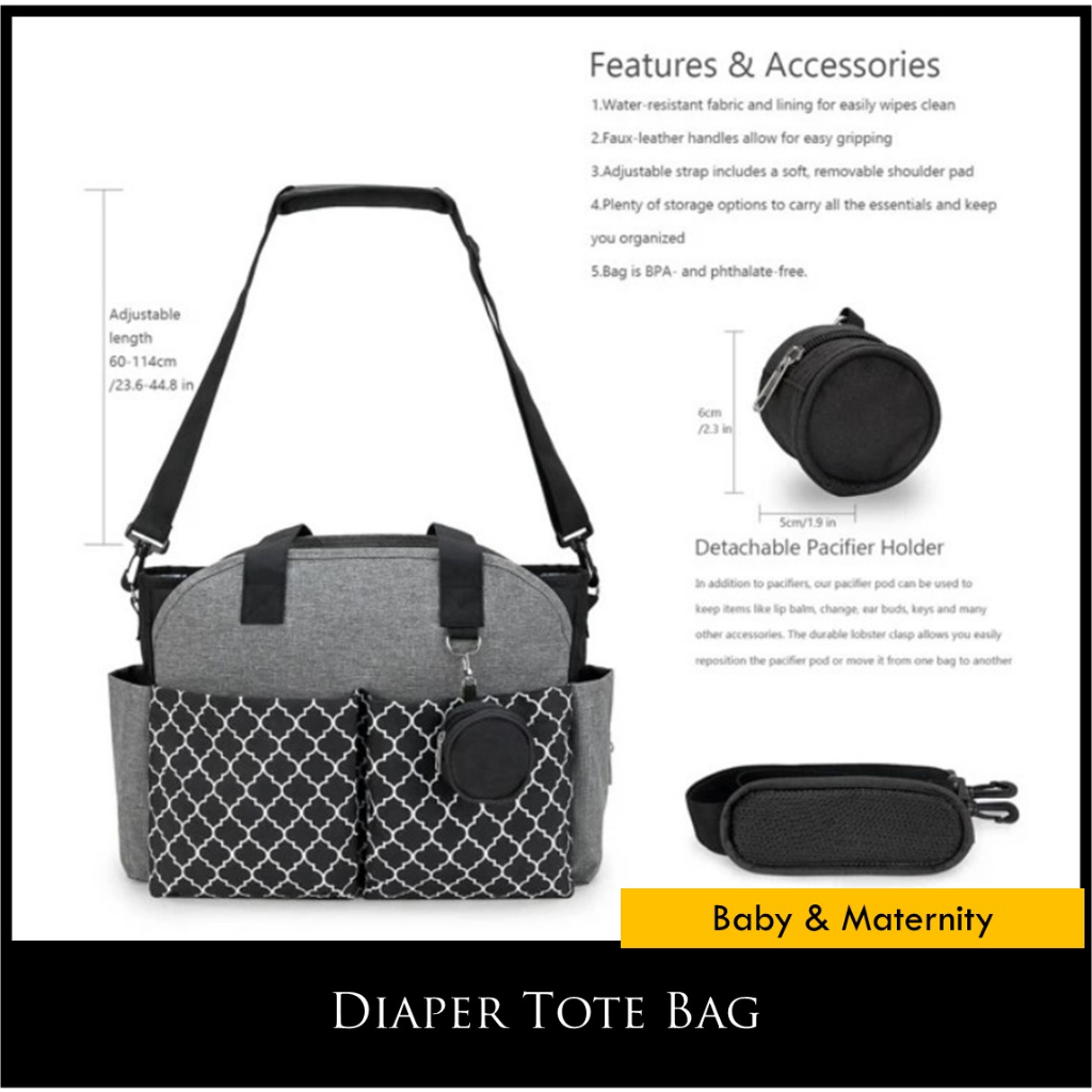 💖Lightweight Baby Diaper Bag💖Skip Hop Inspired💖 Waterproof | Insulated ...