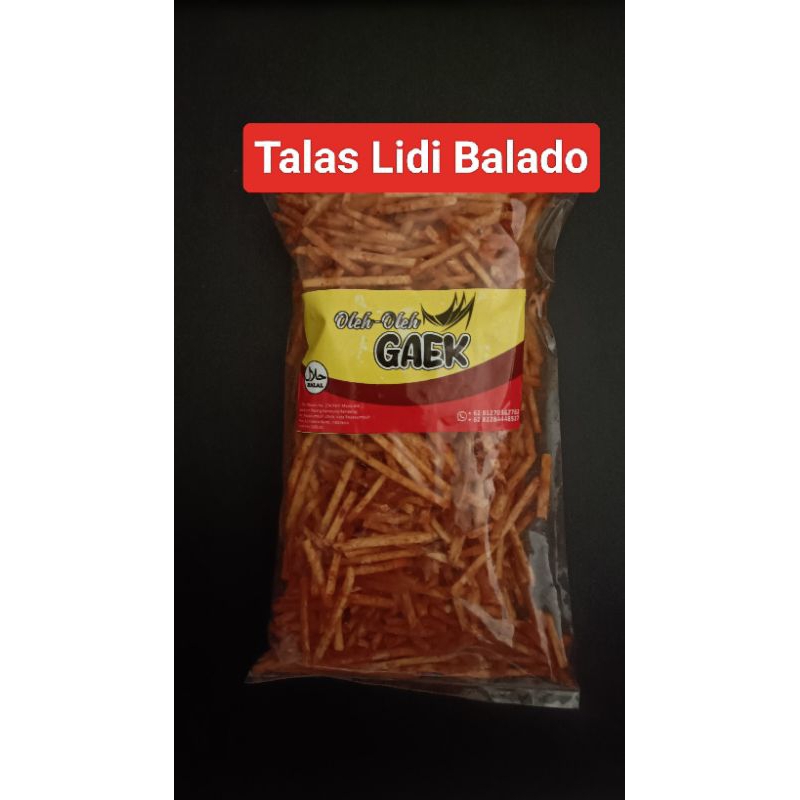 Talas Lidi Balado (Taro Sticks - Spicy) | Shopee Singapore