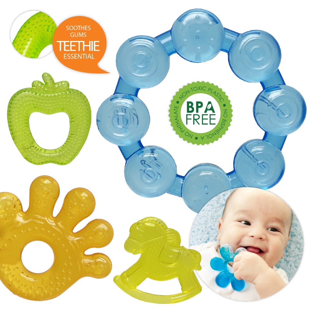 Lucky Baby Discovery Pals Aqua Fun Teether (5 Design Option) | Shopee ...