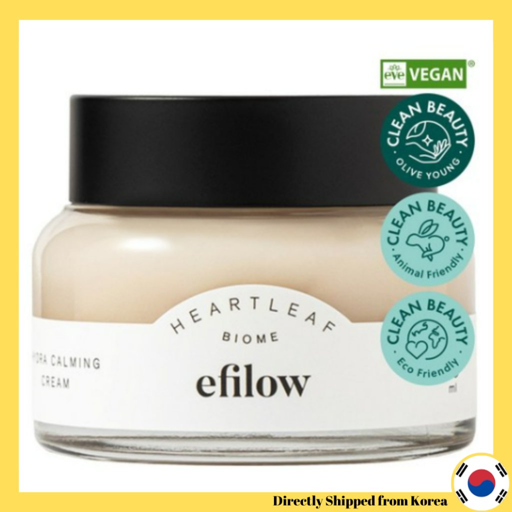 [Efilow] Heartleaf Biome Hydra Calming Moisture Soothing Cream 70ml ...