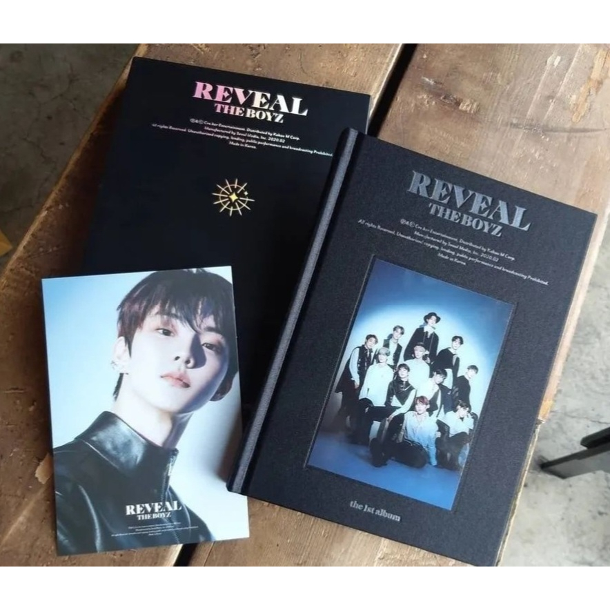 Korea THE BOYZ The 1st Album Reveal Vol.1 Boy Ver & Moon Ver Official ...