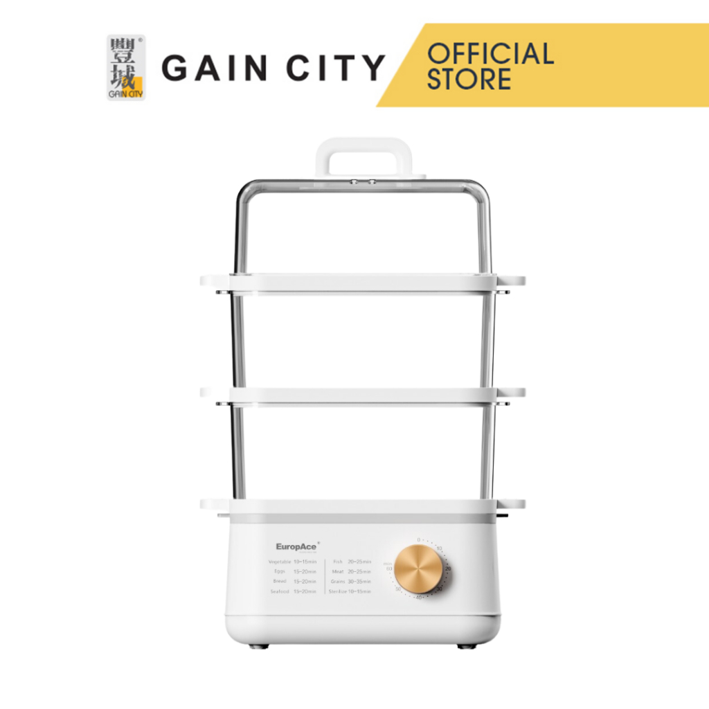 Europace 3-tier Food Steamer Efs3182b | Shopee Singapore