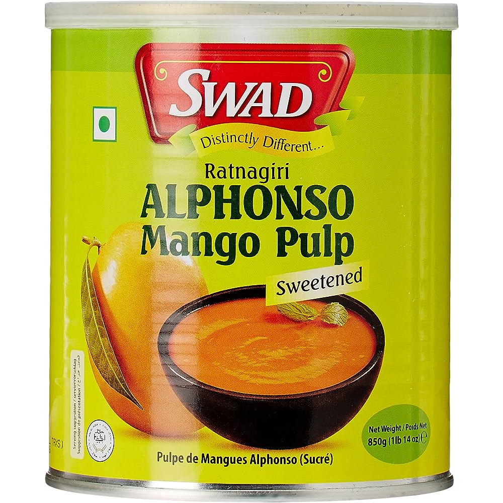 Swad Alphonso Mango Pulp 850g | Shopee Singapore