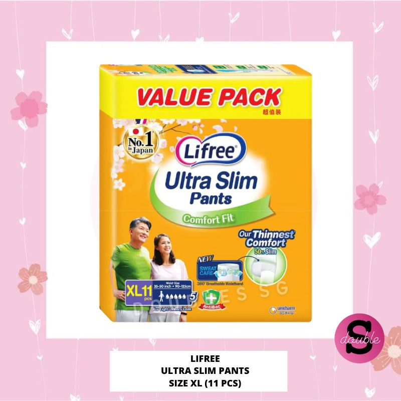 LIFREE Adult Diapers Carton deal/ Power Slim/Super absorb/ultra slim ...