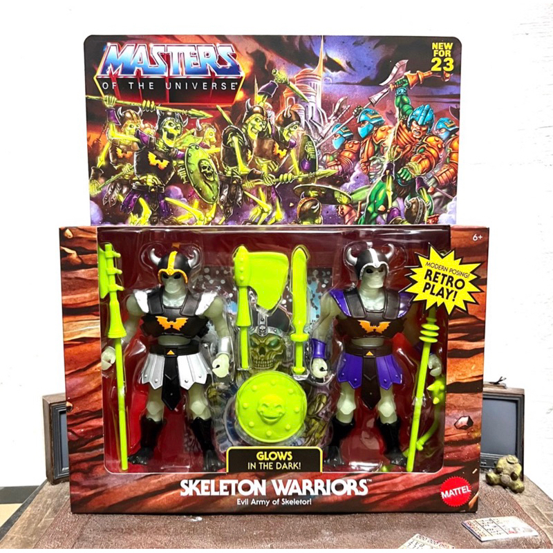 Mattel Masters of the Universe Origins MOTU Skeletor Skeleton Warriors ...